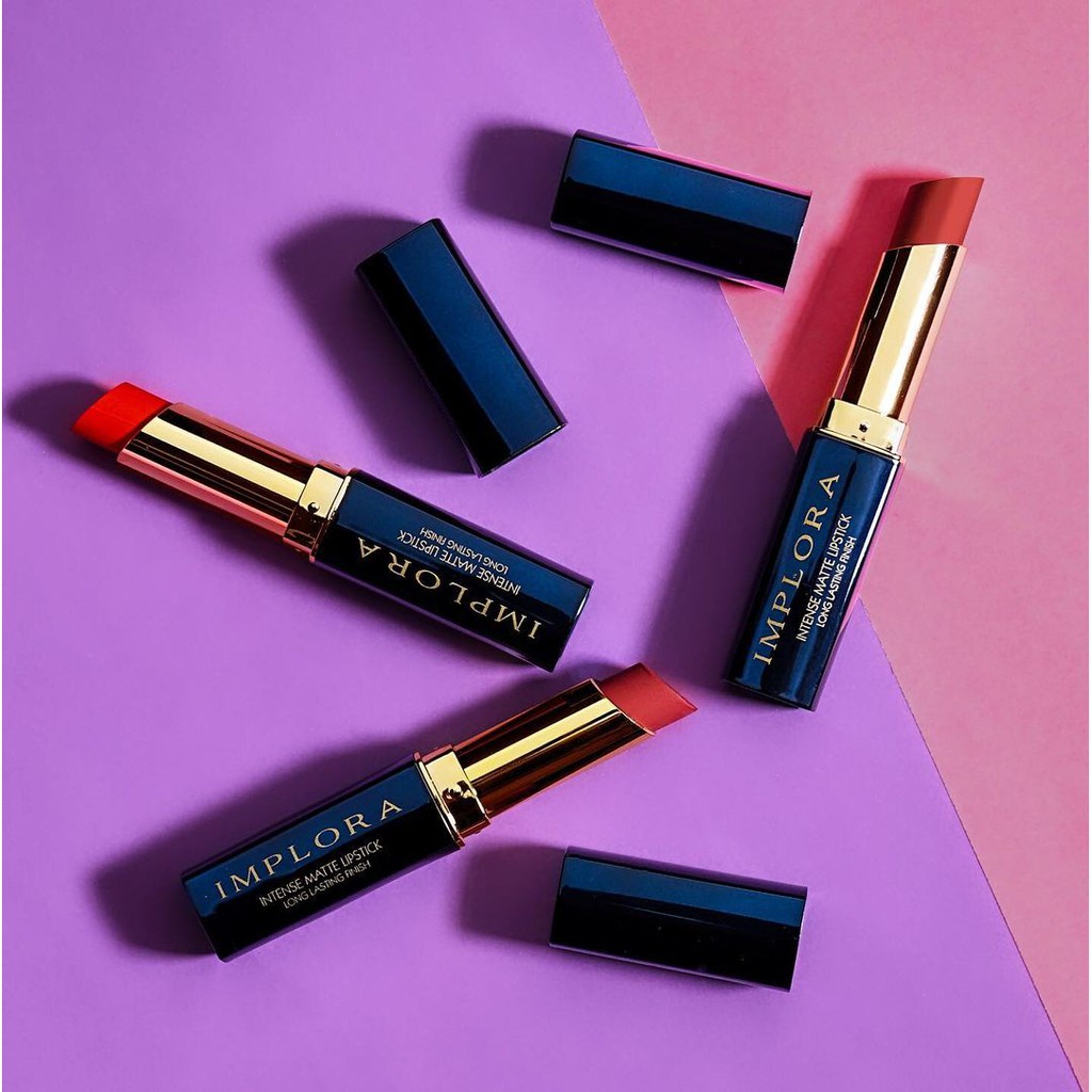 Jual IMPLORA Lip Matte Intense 3.5gr - Lipstick Lipstik | Shopee Indonesia