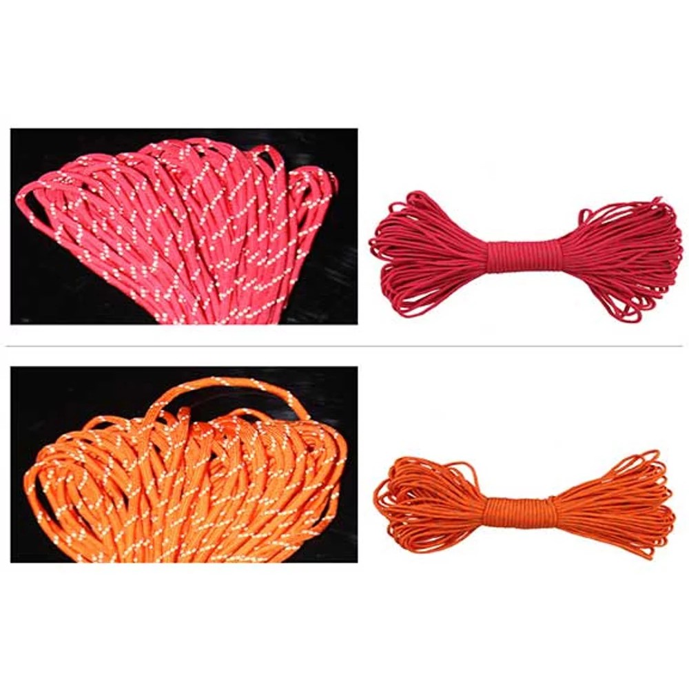 Jual Tali Paracord Reflective Rope 9Core 30m Multifungsi | Shopee Indonesia