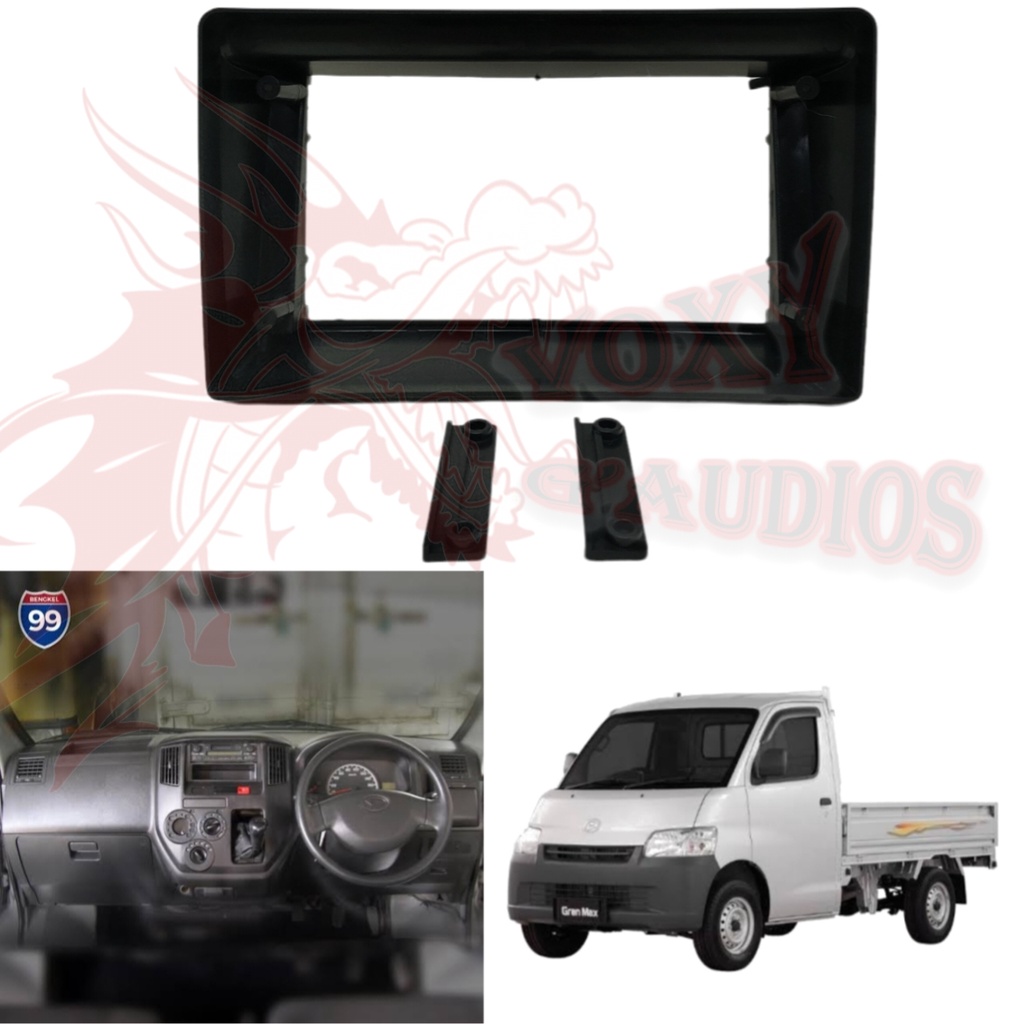 Jual Frame Head Unit Android Panel Daihatsu Granmax Gran Max Luxio 9 ...