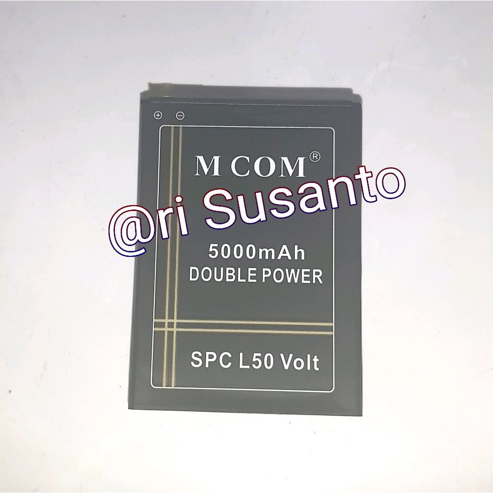 Jual Baterai MCOM for SPC L50 Volt Double Power 5000mAh | Shopee Indonesia
