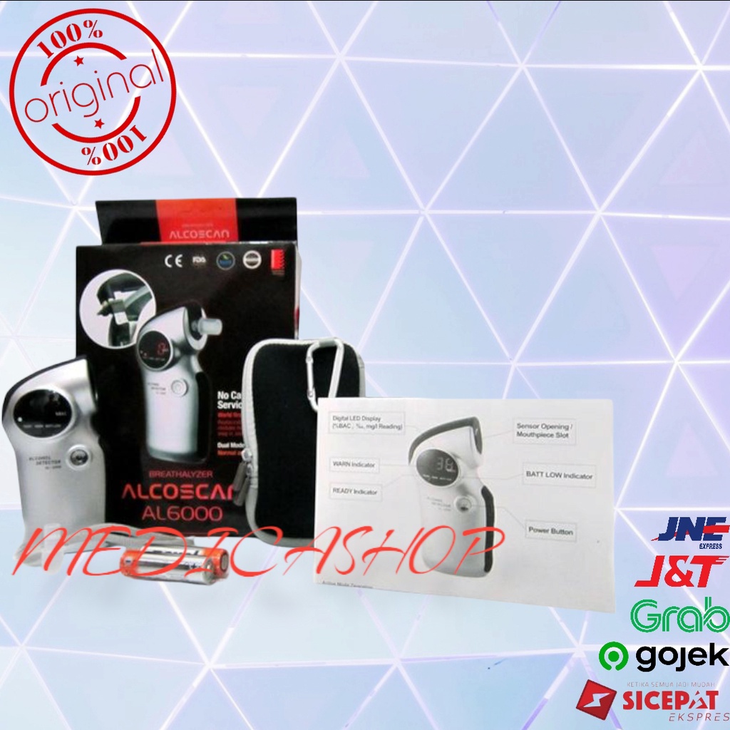 Jual AlcoScan AL6000 Professional Garansi Resmi | Shopee Indonesia