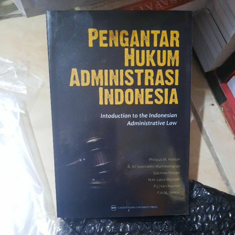 Jual Pengantar hukum administrasi indonesia by philipus m hadjon | Shopee Indonesia
