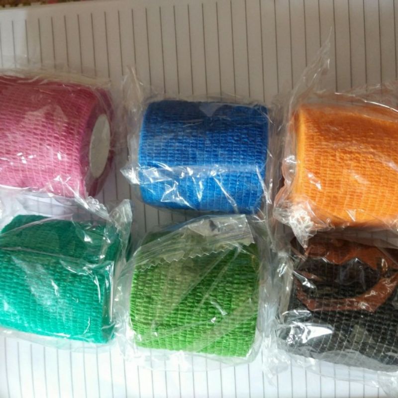 Jual cohesive bandage elastis 5 cm x 4,5 m perban elastis perban jari ...