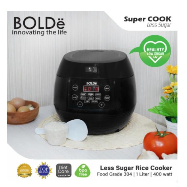 Jual Rice Cooker less sugar 1 liter Low Carbo 400 Watt | Shopee Indonesia