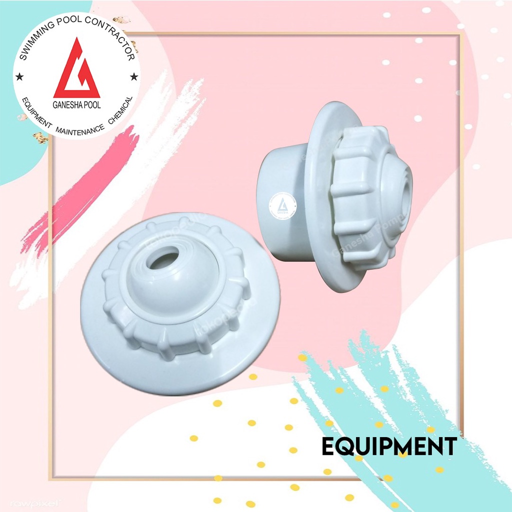 Jual Inlet Kolam Renang Emaux Pipa 2 in Polos Tanda Drat Mudah Dipasang ...