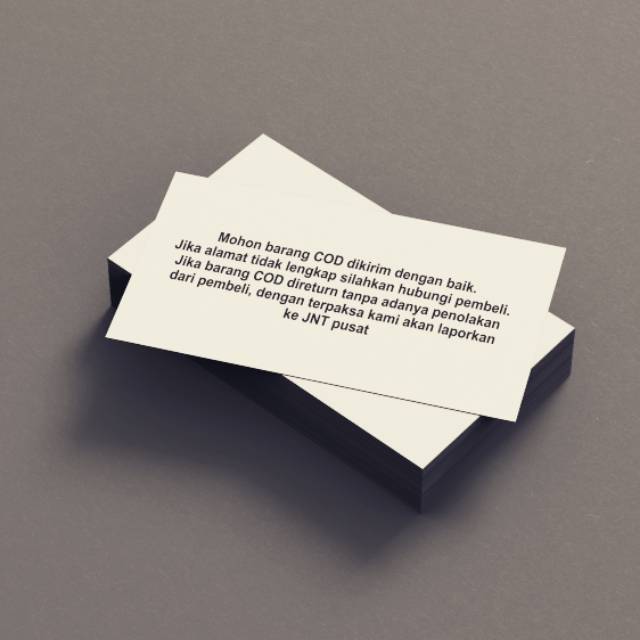 Jual Sticker peringatan barang COD | Shopee Indonesia
