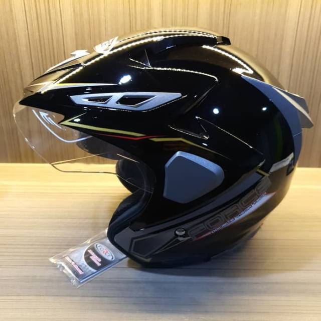 Jual Helm Half Face Dewasa Double Visor SNI ORI Kaca Anti Pecah Smart ...