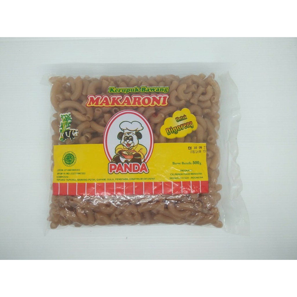 Jual Kerupuk Macaroni Merk Panda 500gr per BAL | Shopee Indonesia