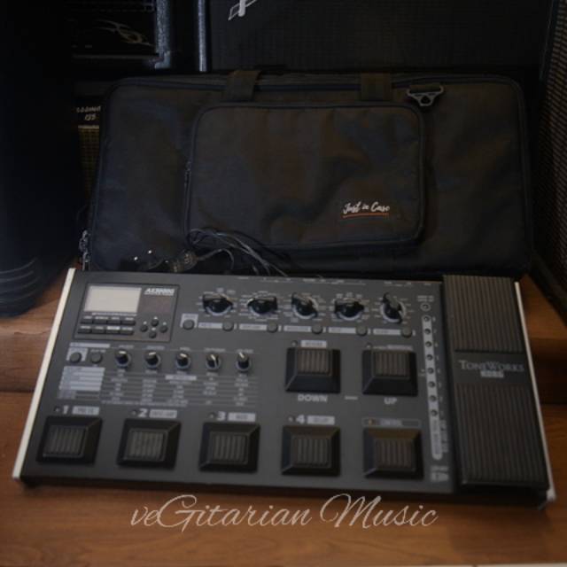 Jual efek gitar digital korg ax3000g mulus normal adaptor original ...