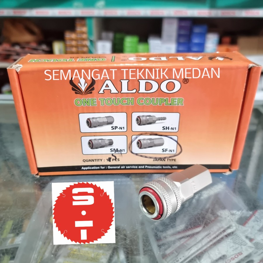 Jual SF20 AIR COUPLER COUPLING KOPLING SELANG ANGIN ONE TOUCH SF 20 ...