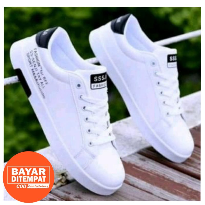 Jual Sepatu kets pria sepatu sneaker senji koran tay all | Shopee Indonesia