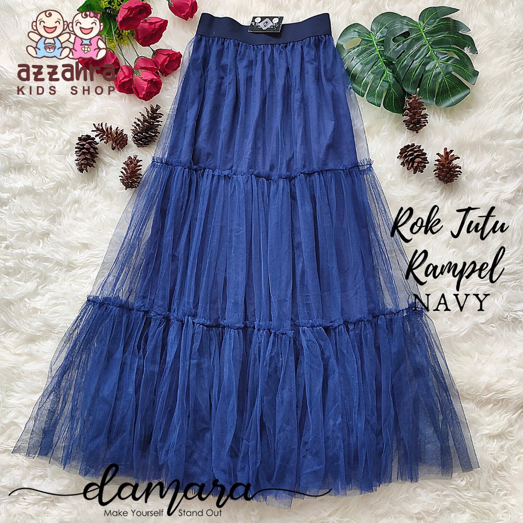 Jual ROK TUTU PANJANG RAMPEL | Shopee Indonesia