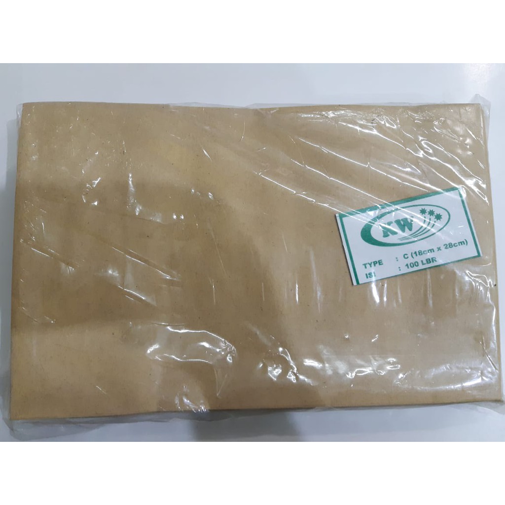 Jual Amplop Samson C Isi 100 Lembar (18cm×28cm)/Envelope/Surat Coklat ...