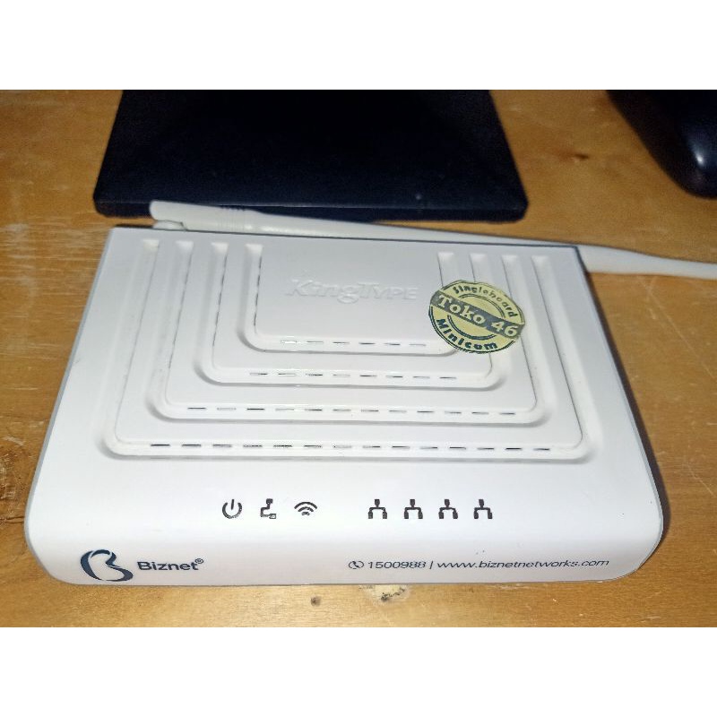 Jual Wireless Router and Modem Biznet Kingtype EW45 Like F660 F609 ...