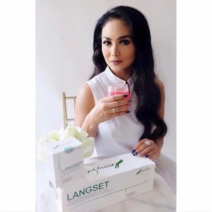 Jual Pelangsing Langset Original Perbox besar ( 25 sachet ) | Shopee ...