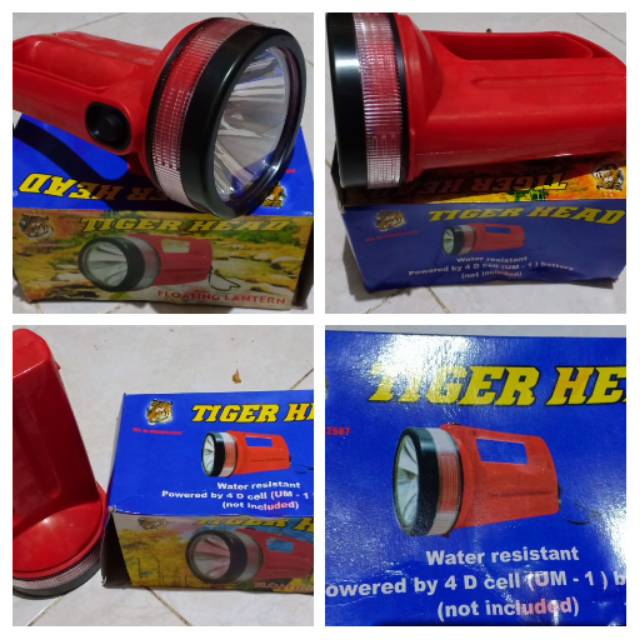 Jual Makassar Senter Tiger Head 1 Mata Ternag / Murah | Shopee Indonesia