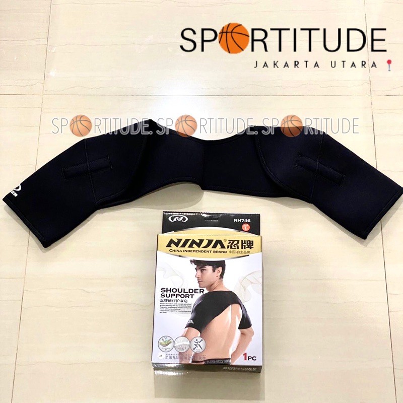 Jual Shoulder Support Penyangga Bahu NINJA dengan magnet (dua bahu ...