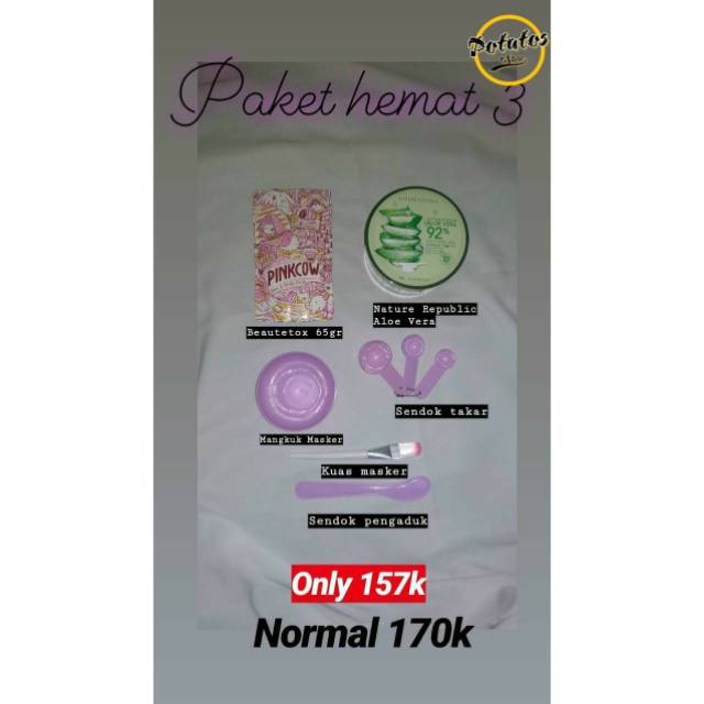 Jual Paket Hemat 3 Maskerann | Shopee Indonesia