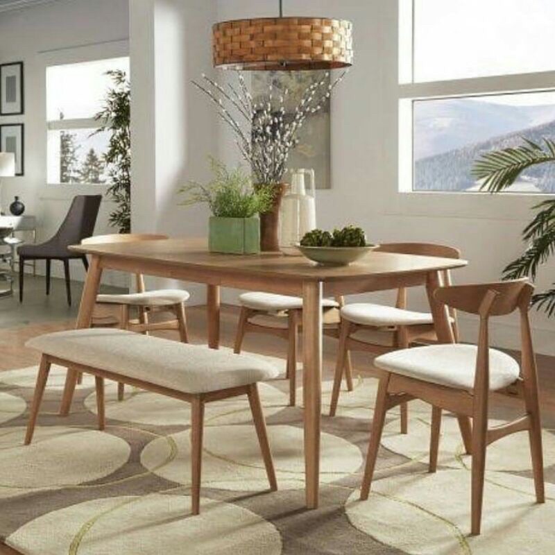 Jual MJA MAKAN MINIMALIS TIPE JEPANG | MEJA MAKAN JATI TIPE JEPANG ...