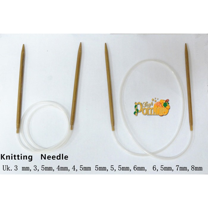 Jual Circular Knitting Needle - Alat Merajut (Bambu) | Shopee Indonesia