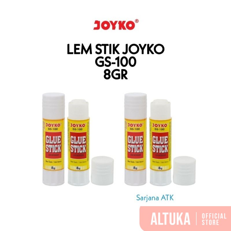 Jual Lem Glue Stick / Lem Kertas / Lem Stik / Glue Stick Joyko GS-100 8 ...
