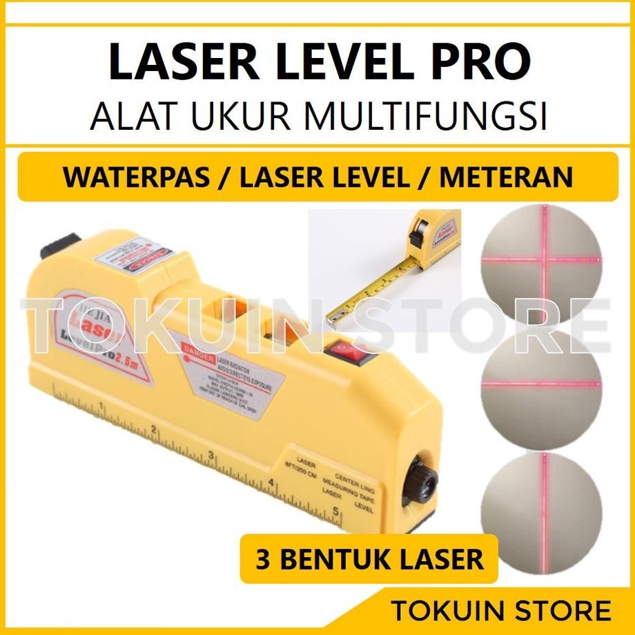 Jual Waterpass Laser Digital Fixit Level Measure Tape Aligner Ruler ...