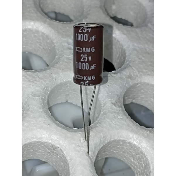 Jual kapasitor elco 1000uf 25v elko 1000 uf 25 volt capasitor | Shopee ...