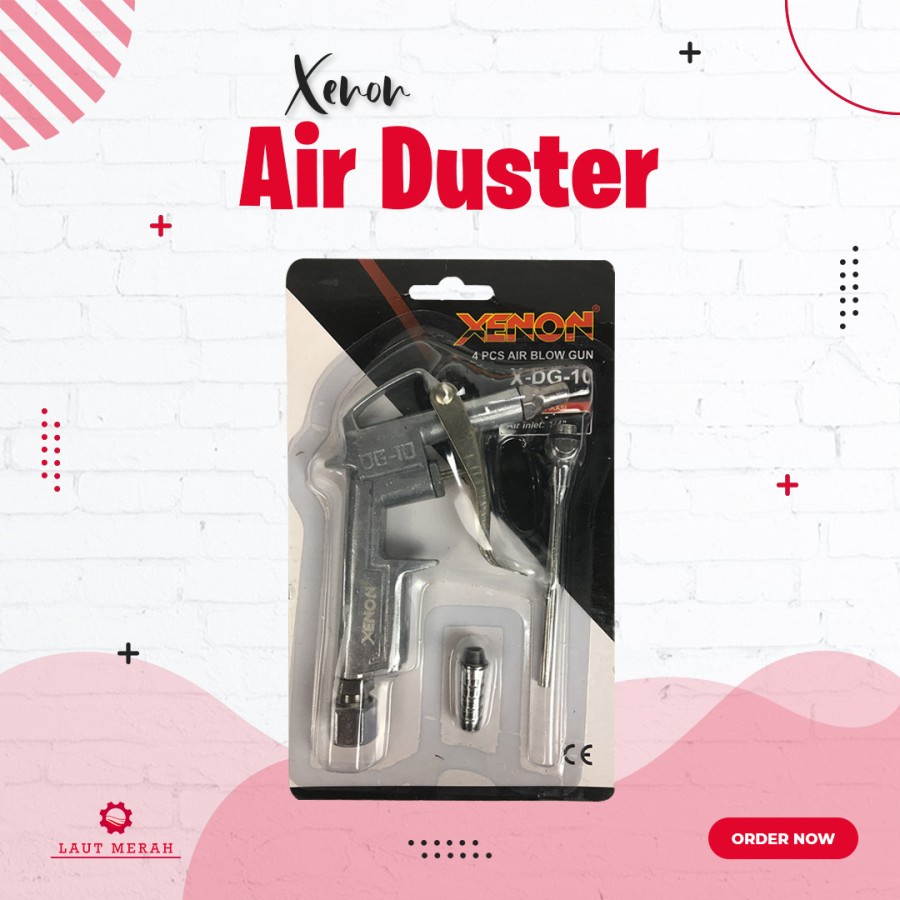 Jual Air Duster Alat Semprot Debu XENON DG-10 Tembakan Angin Kompresor ...