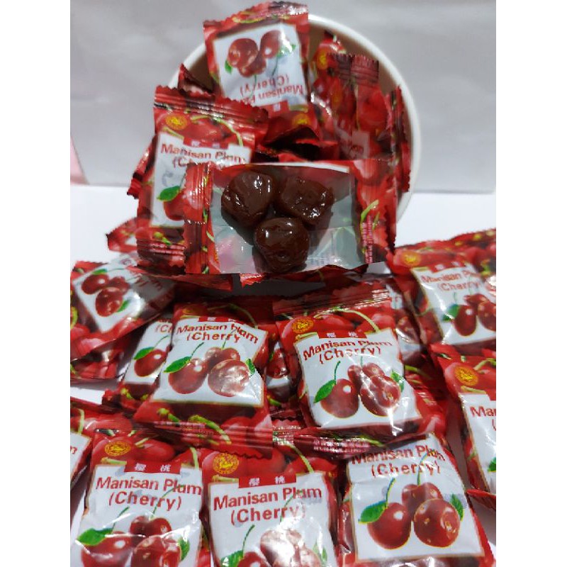Jual Manisan Plum Cherry Asam Manis 250gram | Shopee Indonesia