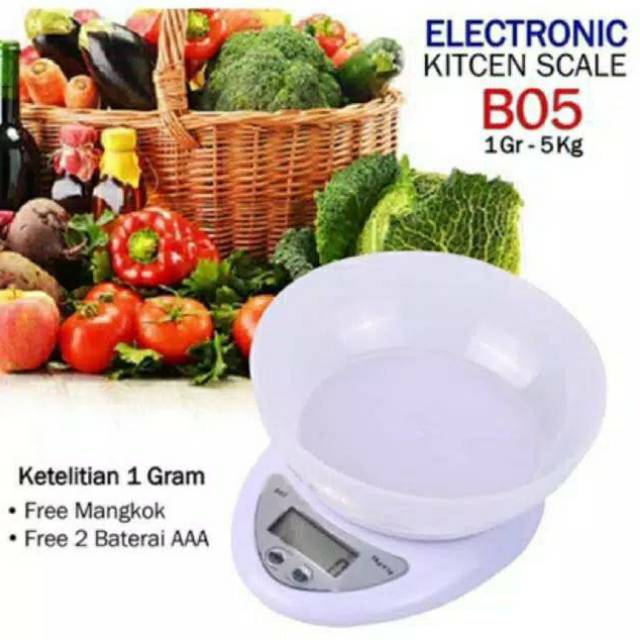 Jual TIMBANGAN DIGITAL / TIMBANGAN SAYUR DAN BUAH / TIMBANGAN MANGKOK ...