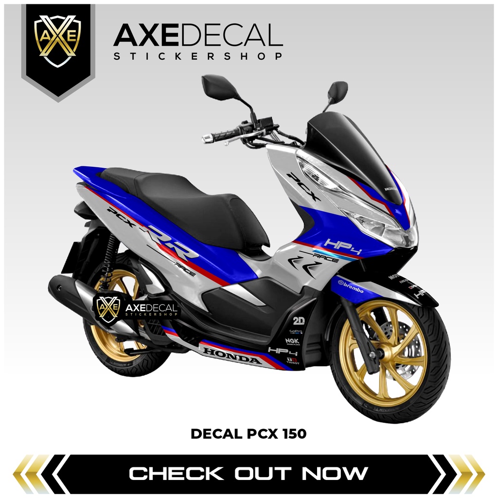 Jual Decal Pcx 150 Livery HP 4 Fullbody / Honda Pcx / Stiker Motor ...