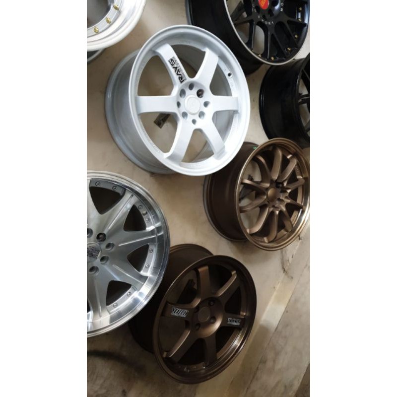 Jual velg volk rays te37 r17 velg racing mobil volk rays te37 ring 17 | Shopee Indonesia