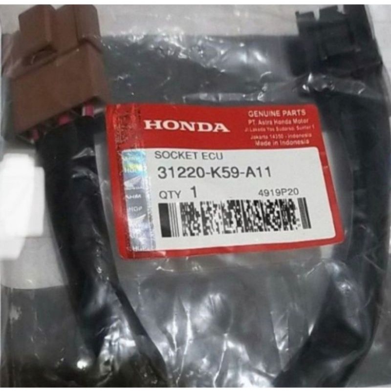 Jual KABEL SOKET SONGKET ECU ECCU ACG ECM SPUL PIN 3 NEW VARIO 125 150 ...