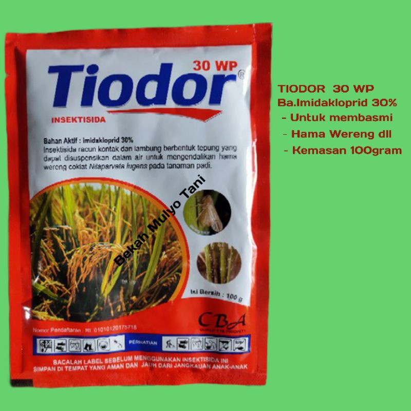 Jual Insektisida Tiodor 30WP 100 gram Imidakloprid 30% Pembasmi Hama ...