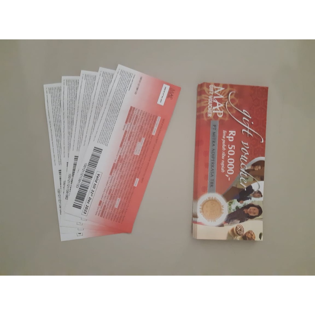 Jual VOUCHER MAP 50.000 READY 8 lembar VALID 31 DESEMBER 2025 & 2026 ...