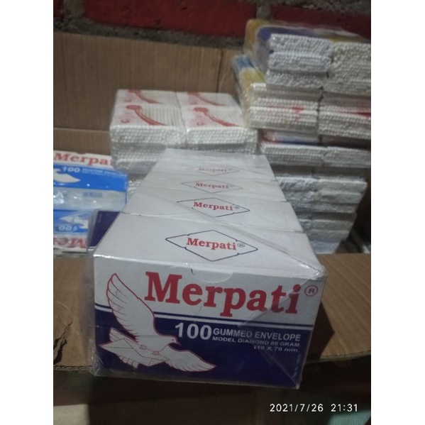 Jual Amplop Merpati Kecil 110x70 mm 5 box | Shopee Indonesia