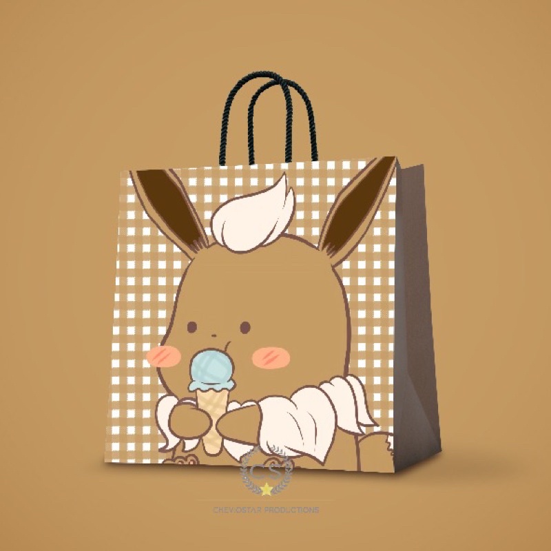 Jual Paper bag pikachu Pokemon Goodie bag Tas kado Tas kertas Hampers ...