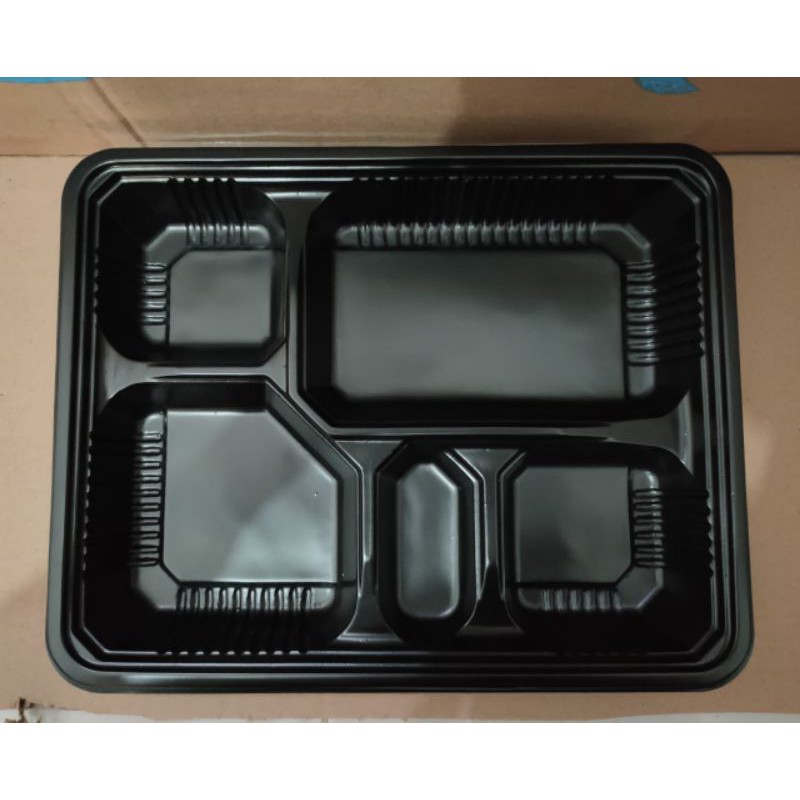 Jual Bento Mika Sekat 5/ Tray Bento/ Tempat Makan/ Food Container (isi ...