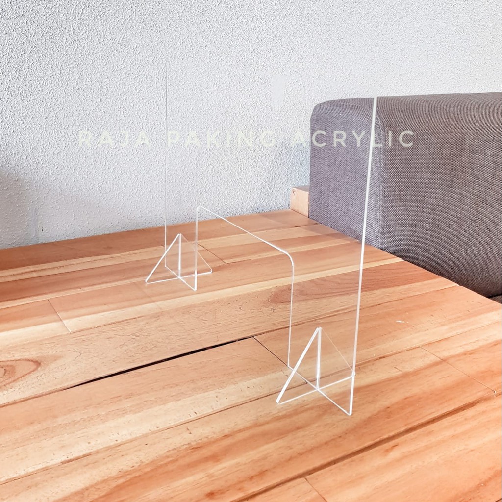Jual Sekat meja / sekat kasir / penyekat meja kasir 60 x 60cm | Shopee ...