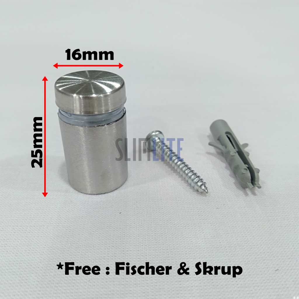 Jual PEN IKLAN 16x25 Stainless / SIGNBOARD / BAUT AKRILIK 16x25 / Pen ...