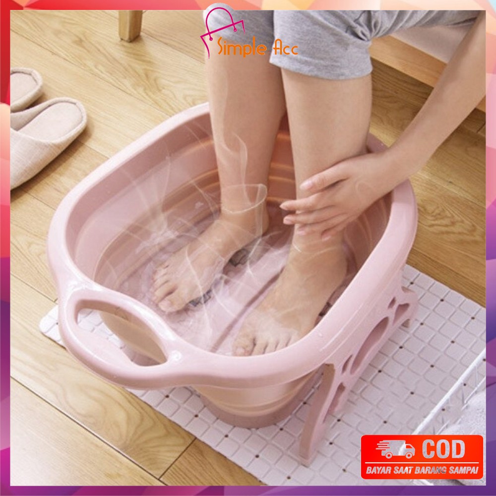 Jual ~COD~DO-C151 Baskom Lipat Rendam Pijat Kaki Refleksi Foldable ...