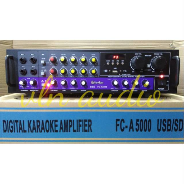 Jual ampli fier FIRST CLASS FCA5000 FC A5000 . ORIGINAL | Shopee Indonesia
