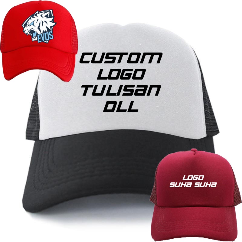 Jual Topi Custom / Topi Jaring Custom / Topi Nama | Shopee Indonesia