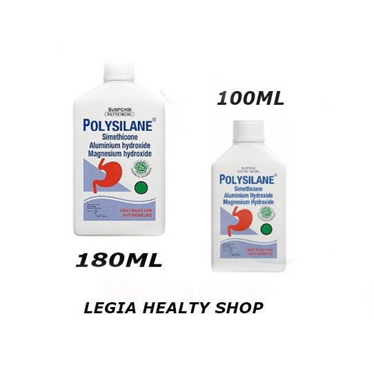 Jual Polysilane Sirup / Suspensi Botol 100 dan 180 ml / Obat Maag ...