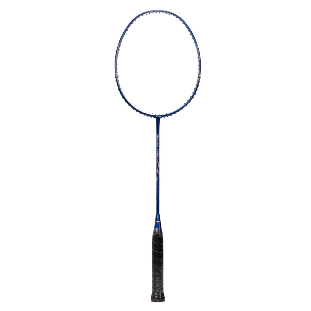 Jual Li-Ning Badminton Racket Turbo 60 G5 Navy/Gold AYPR158-4 Bundle ...