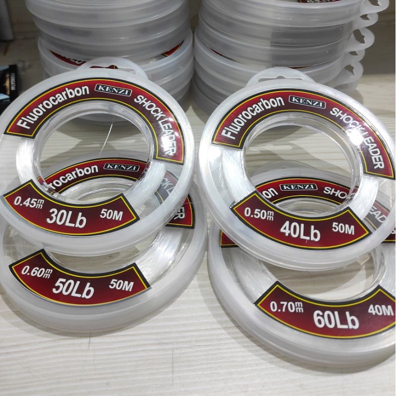 Jual leader/senar kenzi shock leader fluorocarbon | Shopee Indonesia