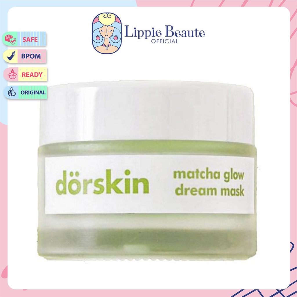 Jual DORSKIN - Matcha Glow Dream Mask 30gr | Shopee Indonesia