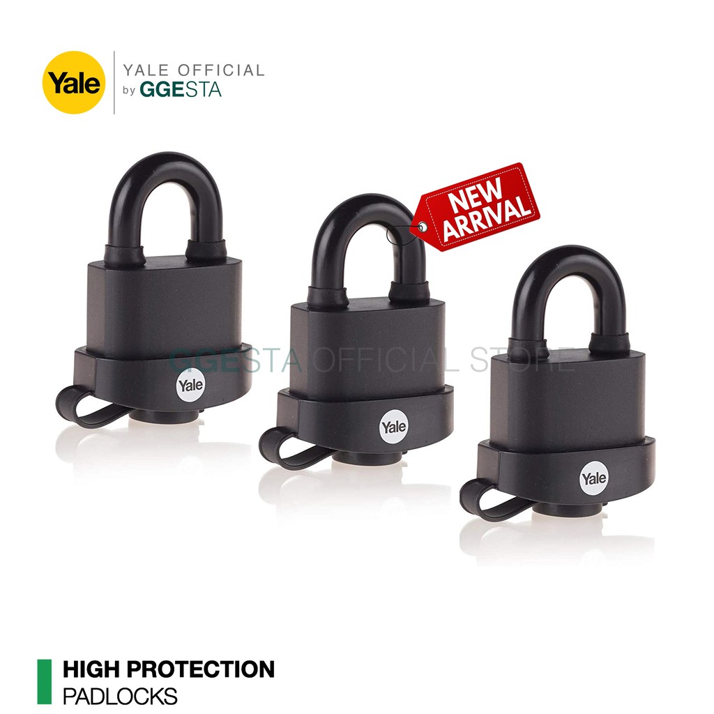 Jual Gembok Padlock YALE Y220B/51/118/3 Weatherproof Series ORIGINAL ...