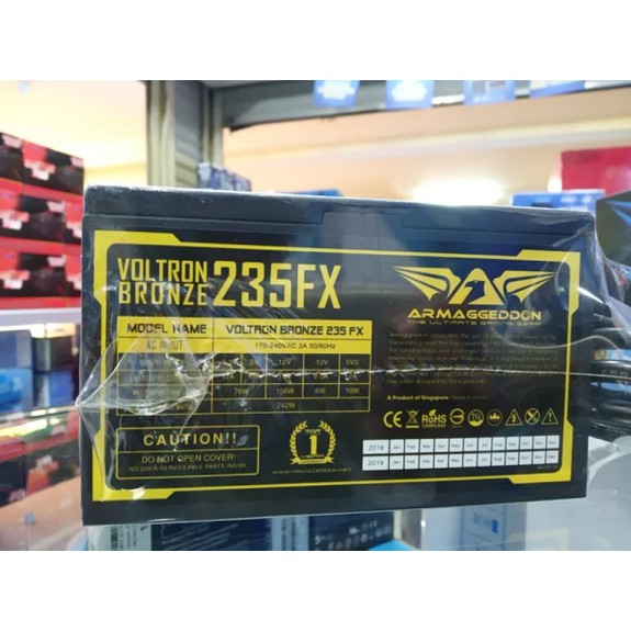 Jual Power Supply Armaggeddon Voltron Bronze 235 FX BRONZE NEW Tray | Shopee Indonesia
