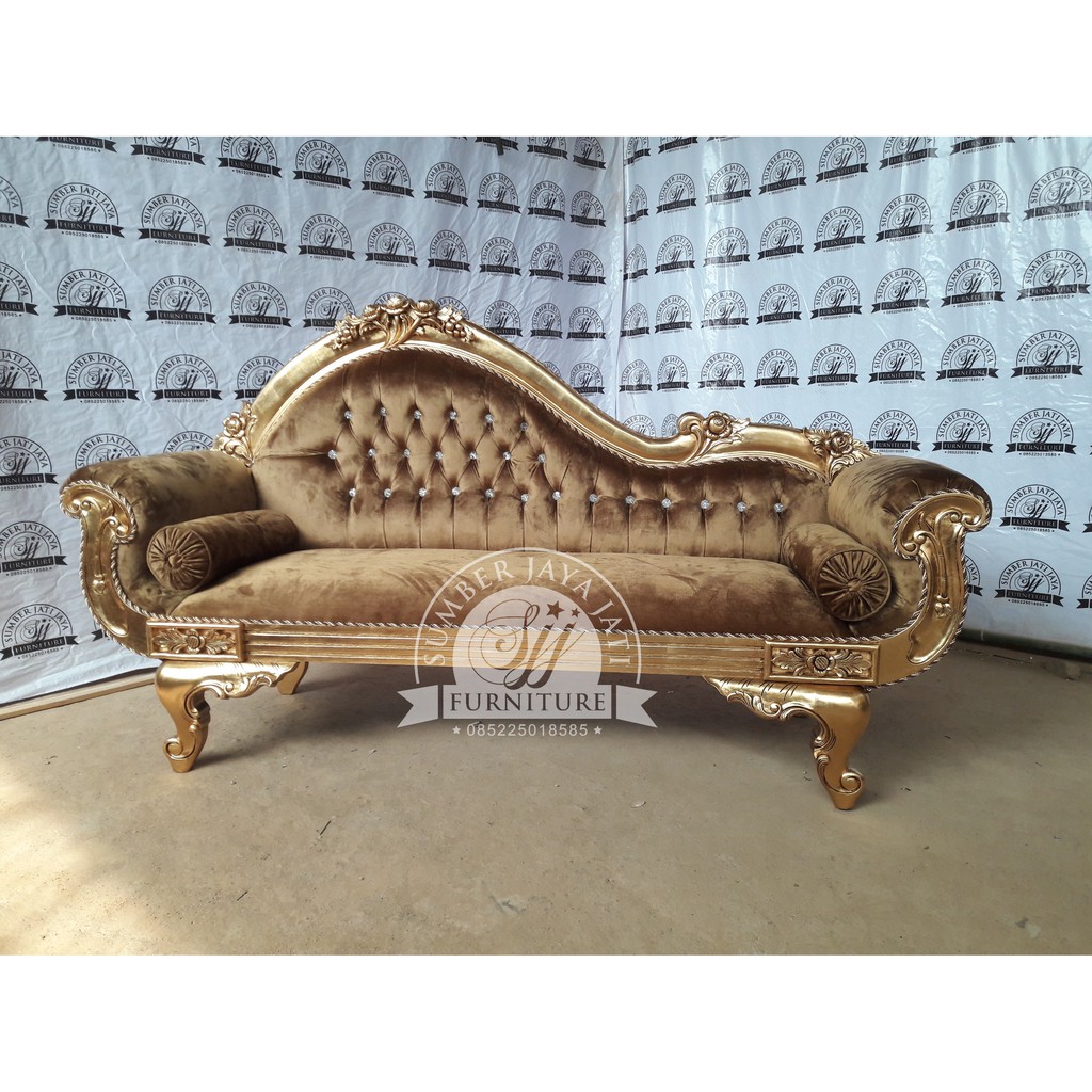 Jual sofa mawar goldleaf, kursi sofa | Shopee Indonesia